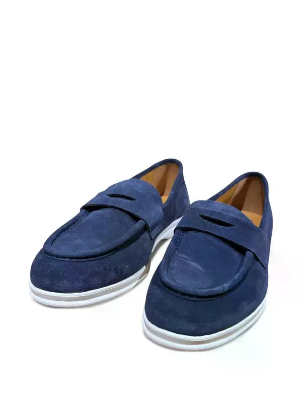 CALCE Suede Loafers