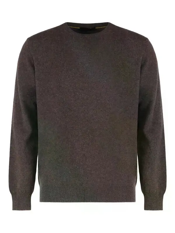 MOORER Orviet-odd Crew-neck Sweater - Brown