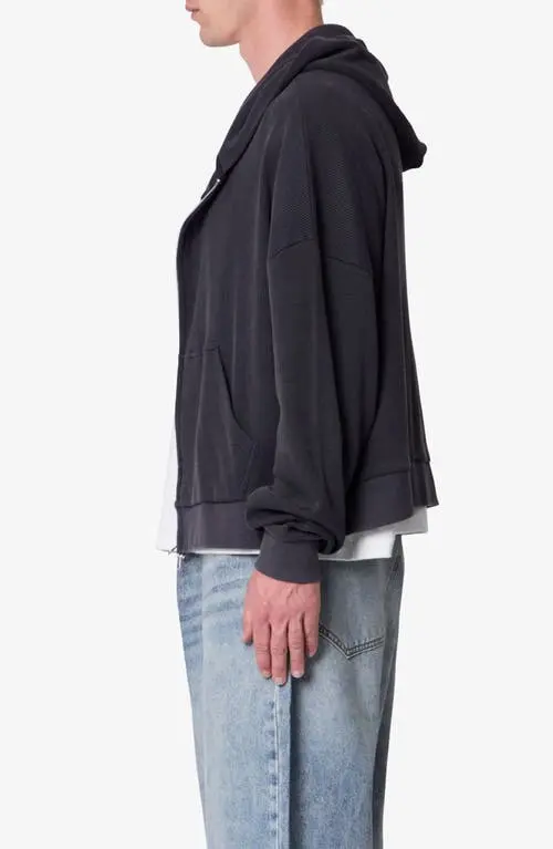 Mnml Thermal Front Zip Hoodie