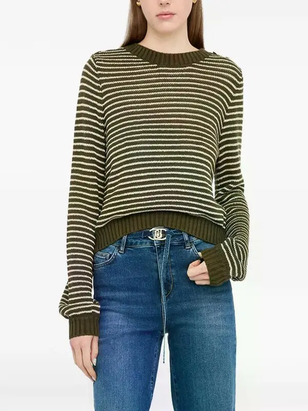 Liu Jo Striped Pattern Sweater
