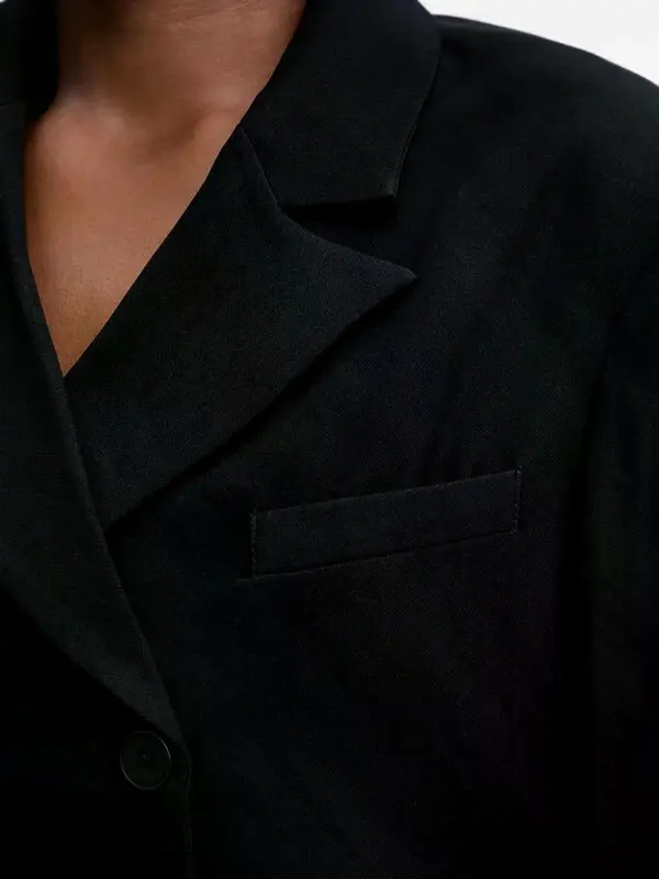 FRACOMINA Button Cropped Blazer