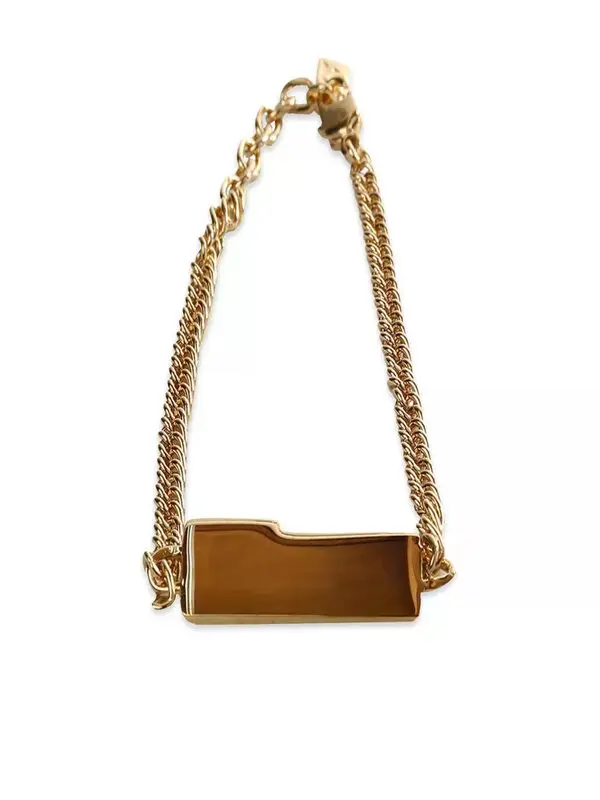 Givenchy Chain Plaque Bracelet - Gold