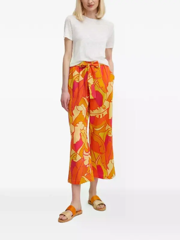 Joseph Ribkoff Floral-pattern Trousers