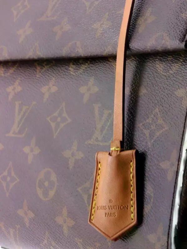 LOUIS VUITTON Cluny Top Handle Mm Shoulder Bag Monogram Canvas - Brown
