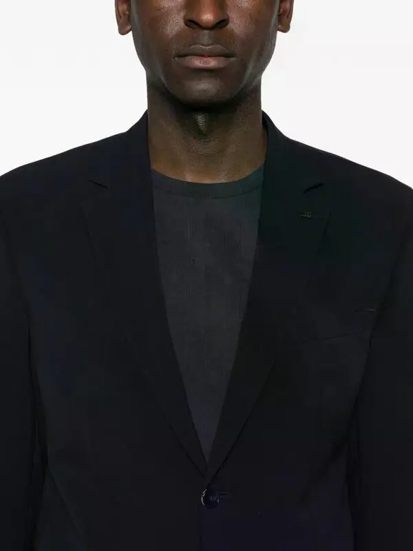 Karl Lagerfeld Clever Button-fastening Blazer - Blue