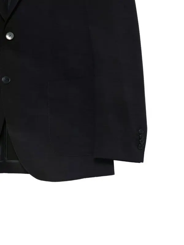 Karl Lagerfeld Single-breasted Blazer - Blue