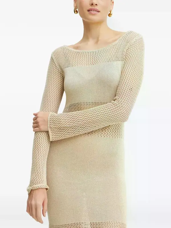 FRACOMINA Side Slits Knit Dress