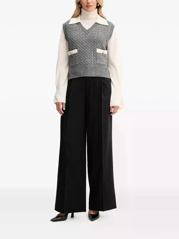 FRACOMINA Cable-knit Pocket Knitwear