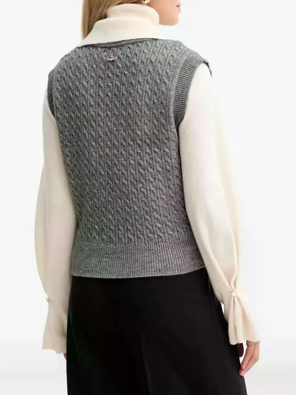 FRACOMINA Cable-knit Pocket Knitwear