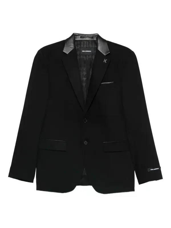 Karl Lagerfeld Rock Button-fastening Blazer