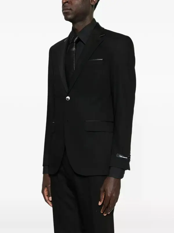 Karl Lagerfeld Rock Button-fastening Blazer