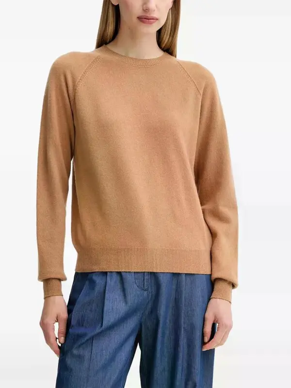 FRACOMINA Crewneck Knitwear - Brown