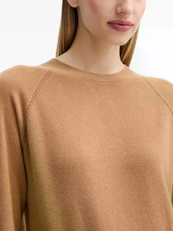 FRACOMINA Crewneck Knitwear - Brown