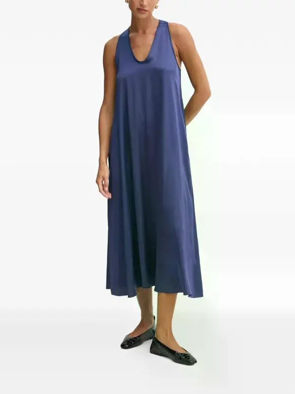 FRACOMINA V-neck Dress - Blue