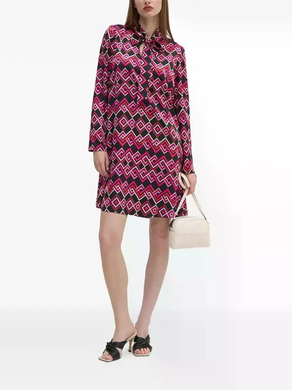Joseph Ribkoff Geometric-pattern Mini Dress