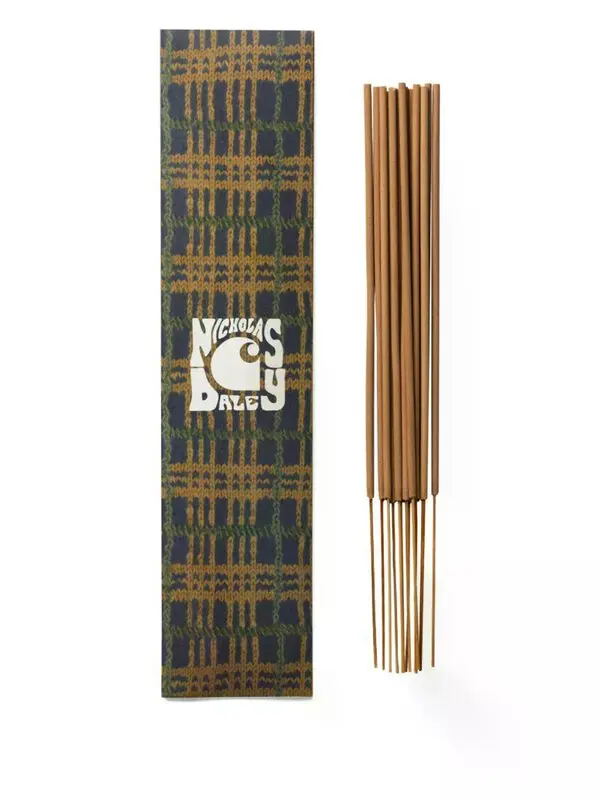 Carhartt Work In Progress X Nicholas Daley Tartan-box Incense Sticks - Brown