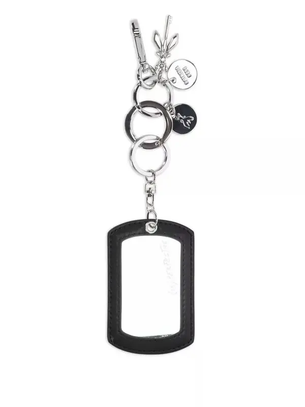 Patrizia Pepe Charm-pendant Keyring - Silver