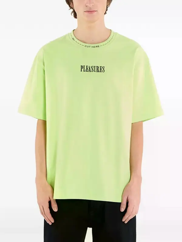 PLEASURES Text Detail T-shirt