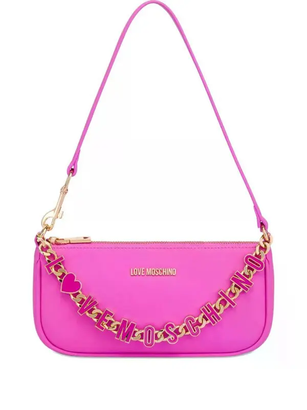 Moschino Chain Strap Shoulder Bag