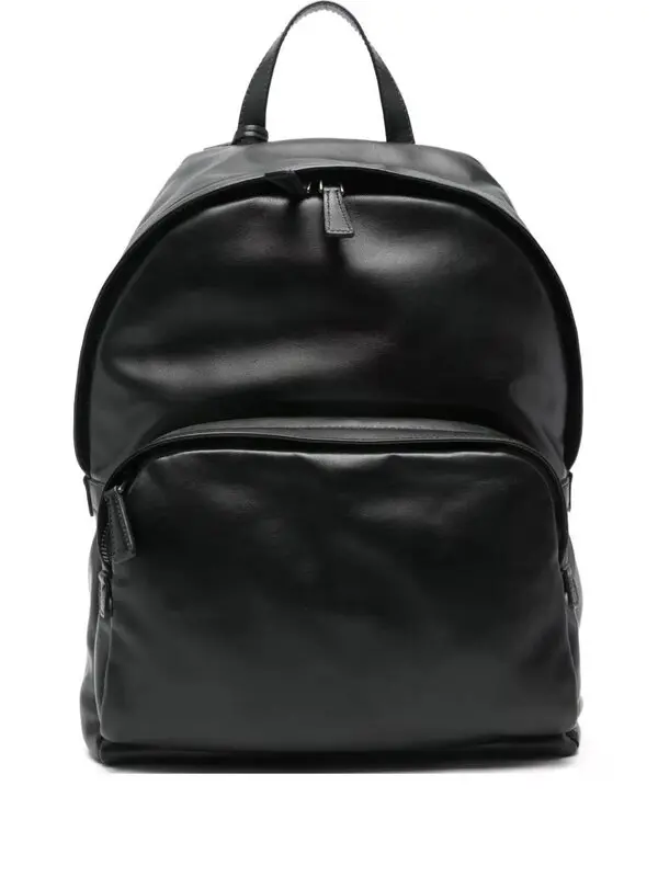 Prada Leather Backpack - Black