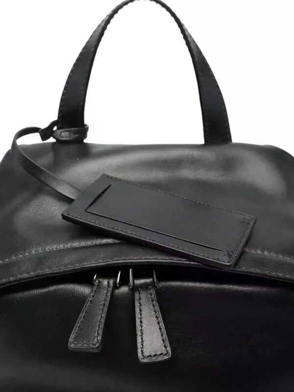 Prada Leather Backpack - Black