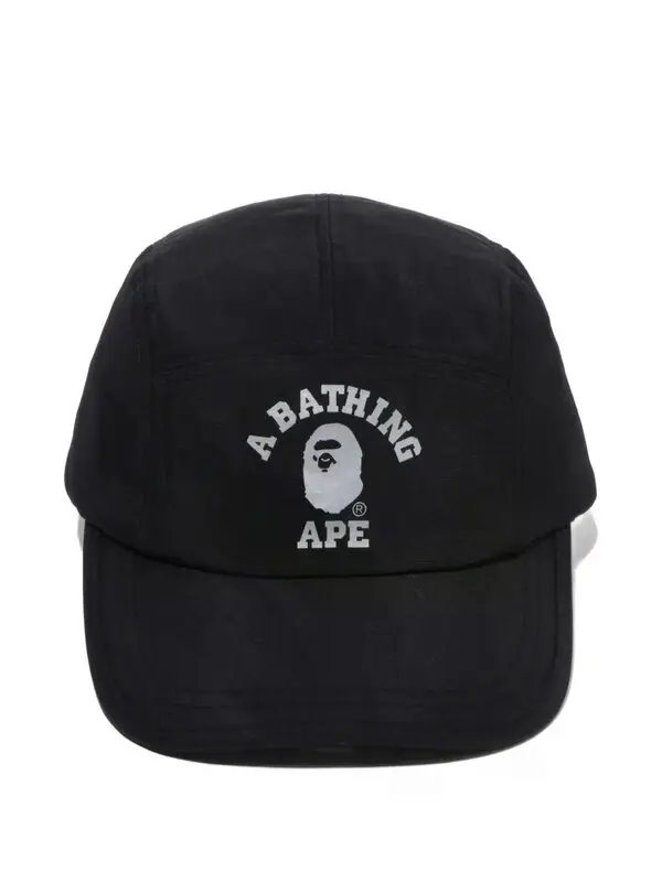 A BATHING APE Logo Cap - Black