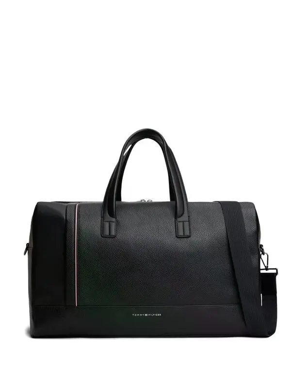 Tommy Hilfiger Grained Texture Duffle Bag - Black