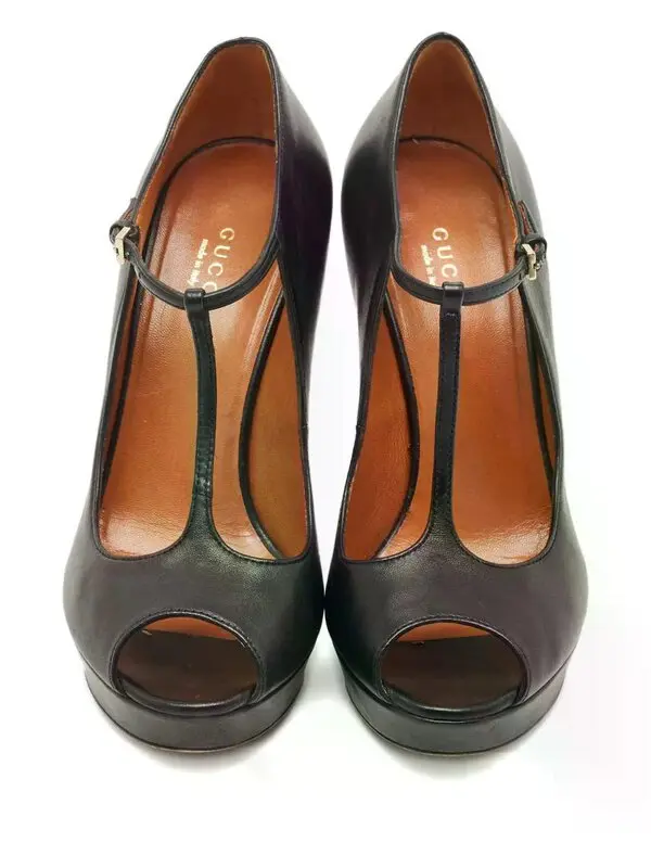 Gucci T-strap Platform Pumps