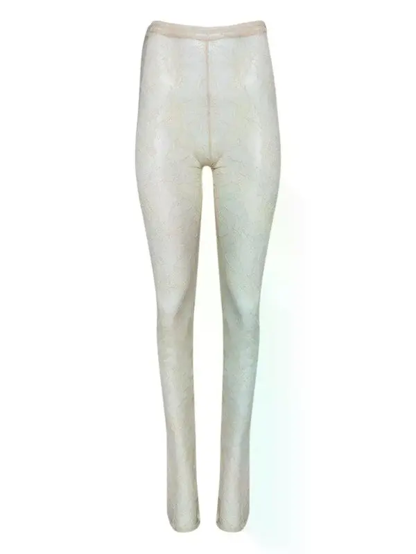 INTERIOR Anita Lace Trousers - Neutrals
