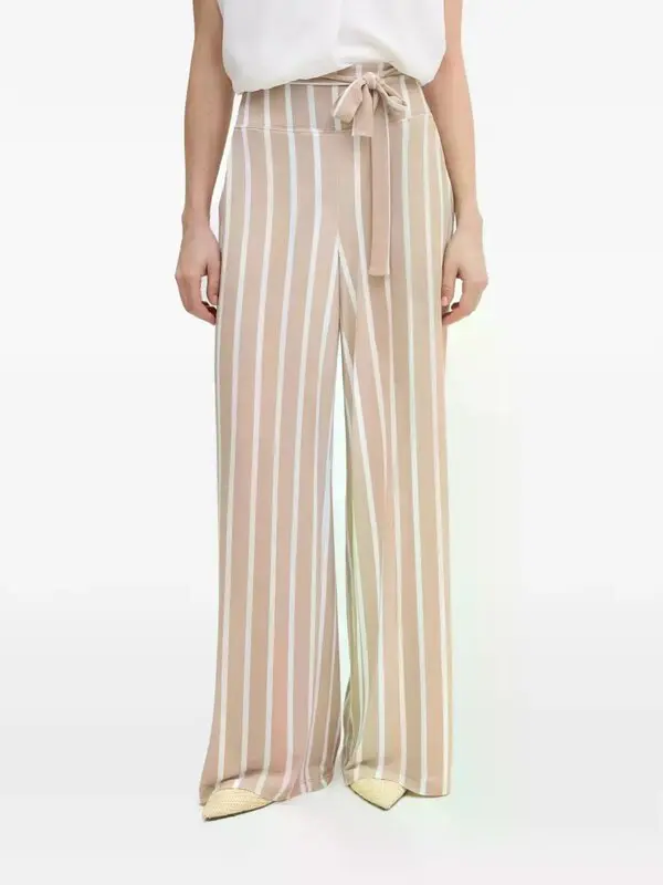 Joseph Ribkoff Striped Wide-leg Trousers