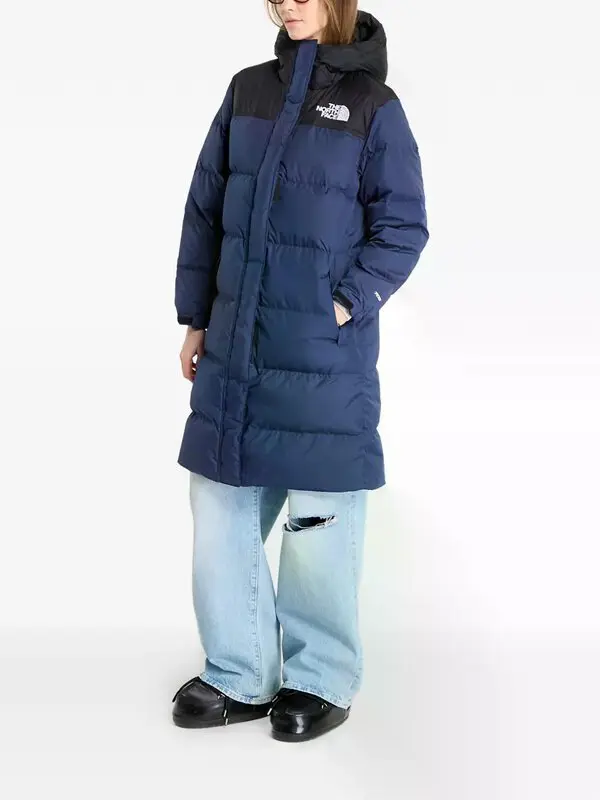 The North Face Hooded Padded Parka - Blue