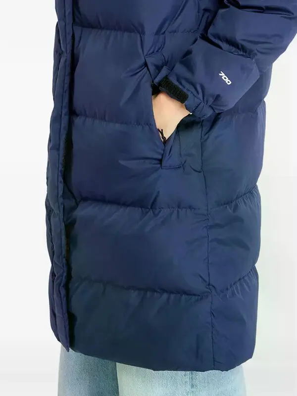 The North Face Hooded Padded Parka - Blue