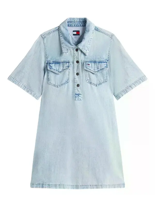 Tommy Hilfiger Buttoned Mini Dress