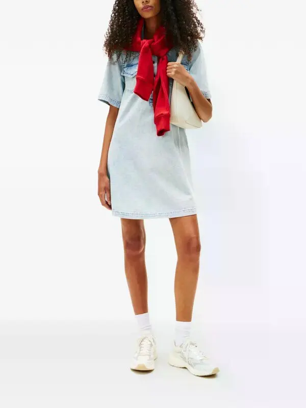Tommy Hilfiger Buttoned Mini Dress