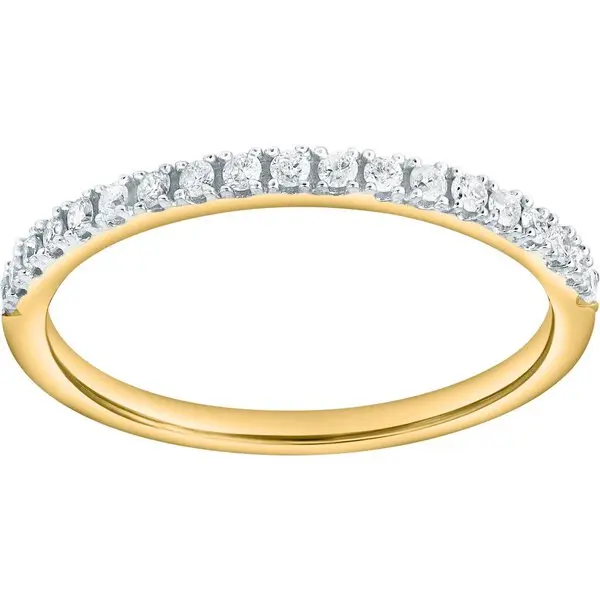 LUVMYJEWELRY Seravine 14k Gold Diamond Band - 14k Yellow Gold