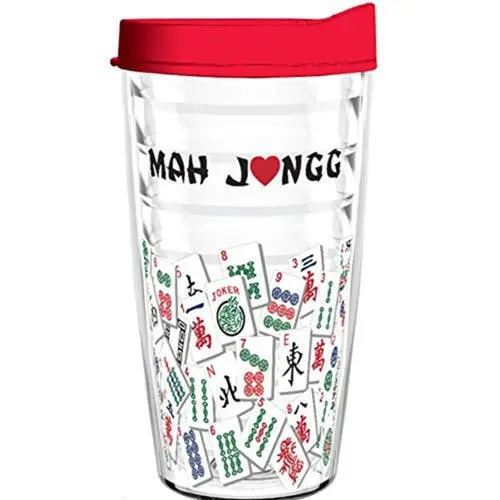 MAH JONGG DIRECT Mah Jongg Tumbler 16 Oz Drinkware Set