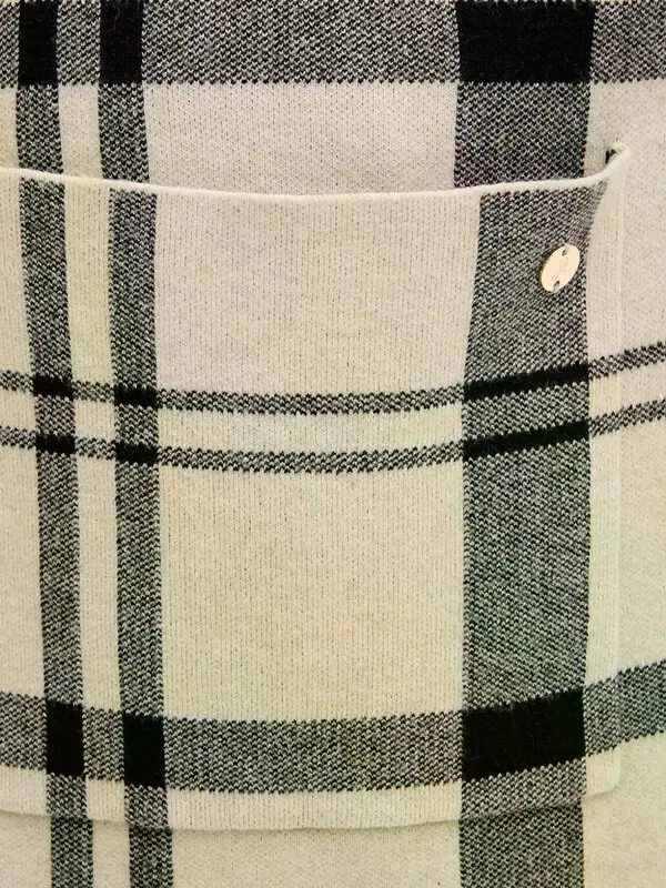 Joseph Ribkoff Buttoned Check Coat
