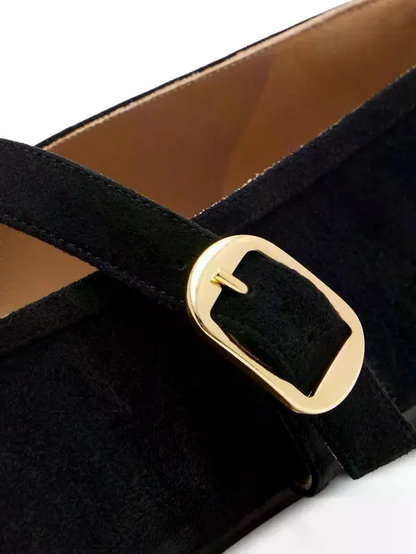 Le Monde Beryl Buckle Strap Ballet Flats