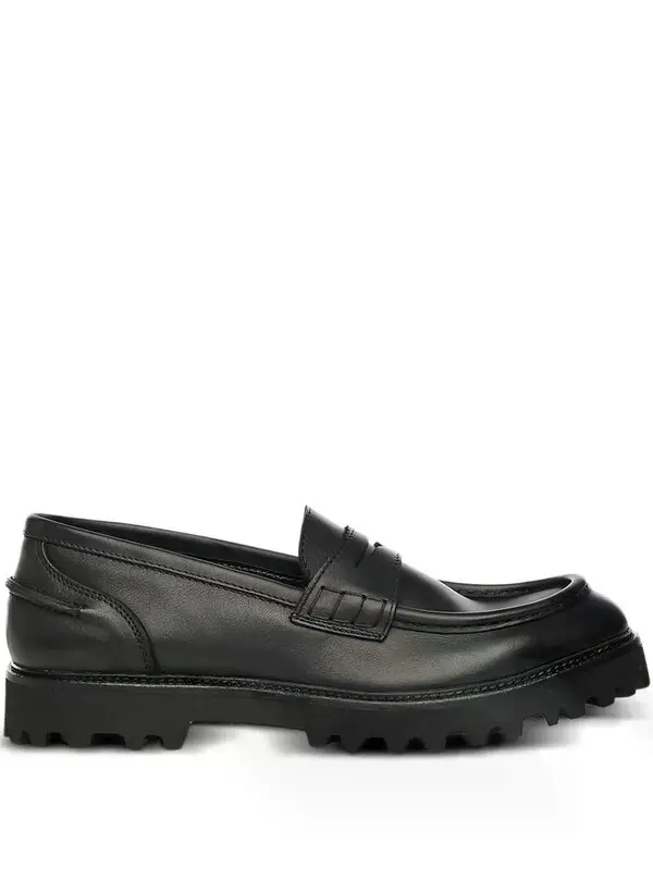 GIULIANO GALIANO Kobra Lug-sole Loafers