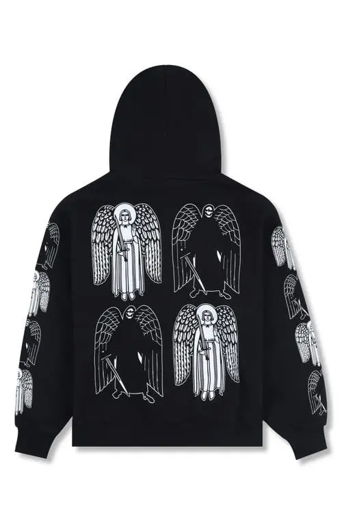PLEASURES Angel & Demon Graphic Hoodie