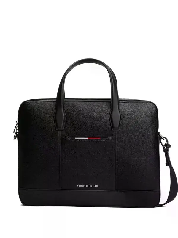 Tommy Hilfiger Top-handle Briefcase - Black