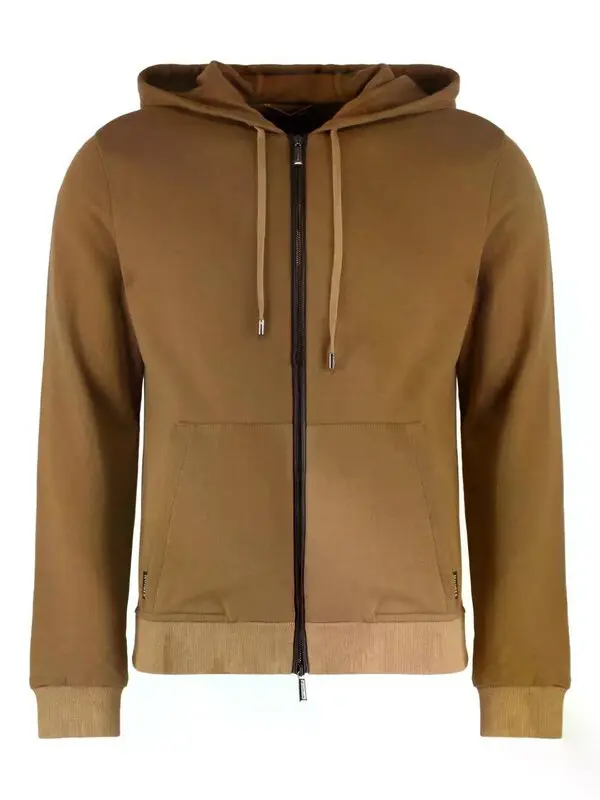 MOORER Taran-lil Zip-up Hoodie