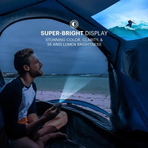 KODAK Ultra Mini Projector - Black