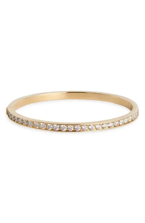 GRACE WINFREY Diamond Keeper Bangle - Yellow Gold/diamond