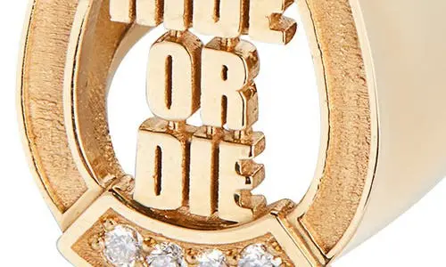 Established Ride Or Die Horseshoe Ring