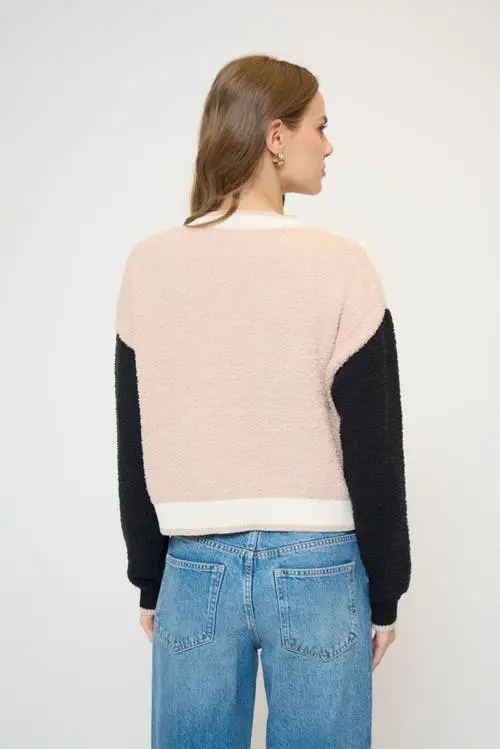 Central Park West Colin Cropped Terry Cardigan