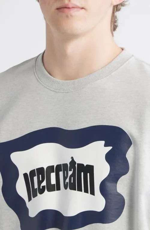 ICECREAM Cotton Graphic Sweatshirt
