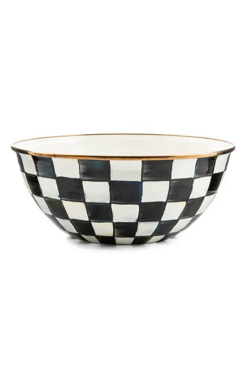 MACKENZIE-CHILDS Check Large Everyday Bowl - Courtly
