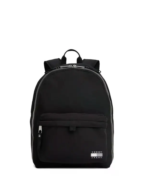 Tommy Hilfiger Zip-fastening Front-pocket Backpack - Black