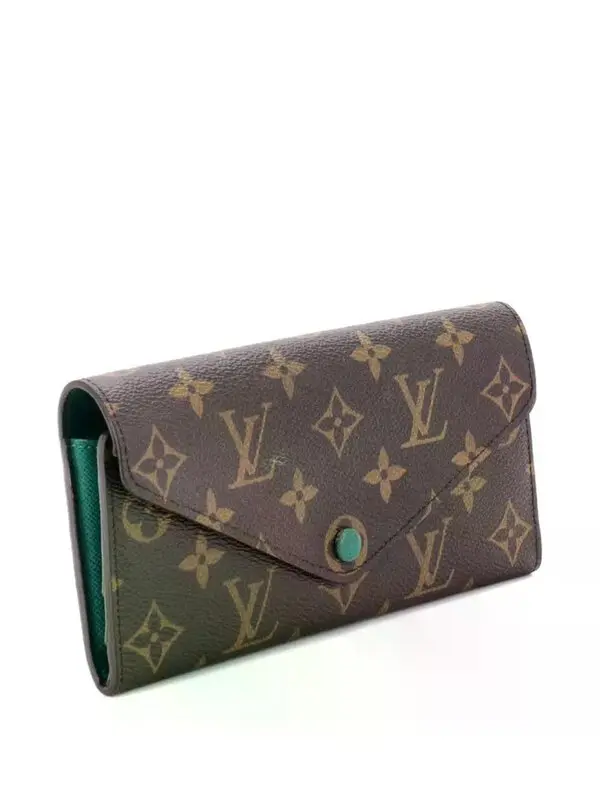 LOUIS VUITTON Emilie Wallet Monogram Canvas Small Wallets - Brown